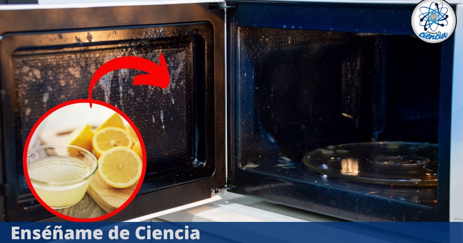 El Truco Secreto Para Limpiar El Microondas En Tan Solo 1 Minuto