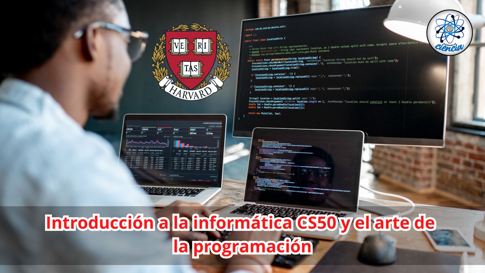 Harvard Lanza curso Introducción a la informática CS50 y el arte de la ...