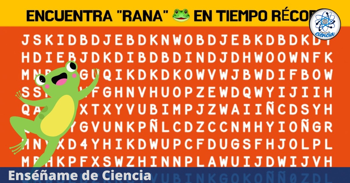 Solo una MENTE BRILLANTE resuelve el acertijo: Encuentra la palabra ...